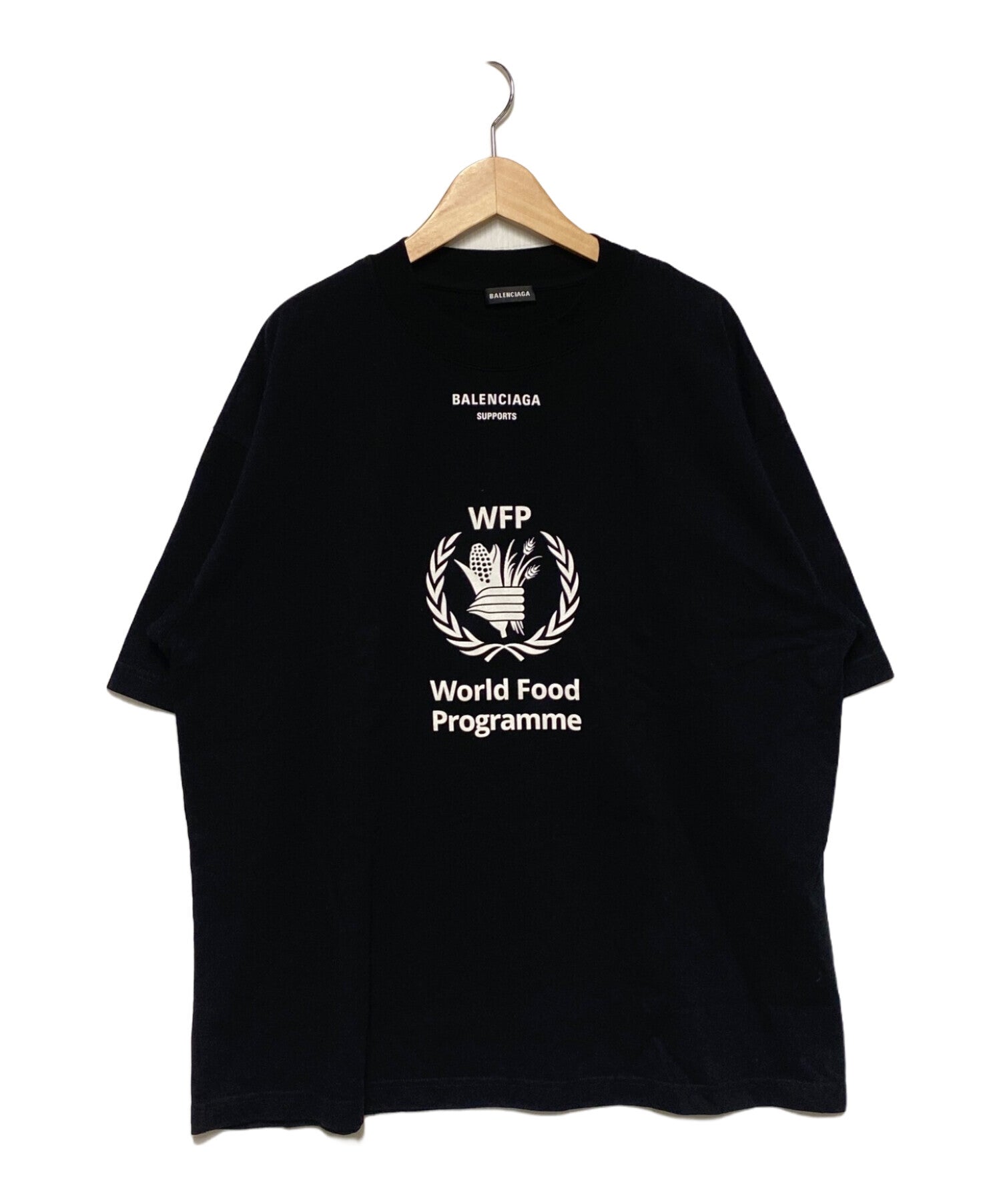 [Pre-owned] BALENCIAGA WFP Logo Printed Oversized T-Shirt 541874 – Archive Factory