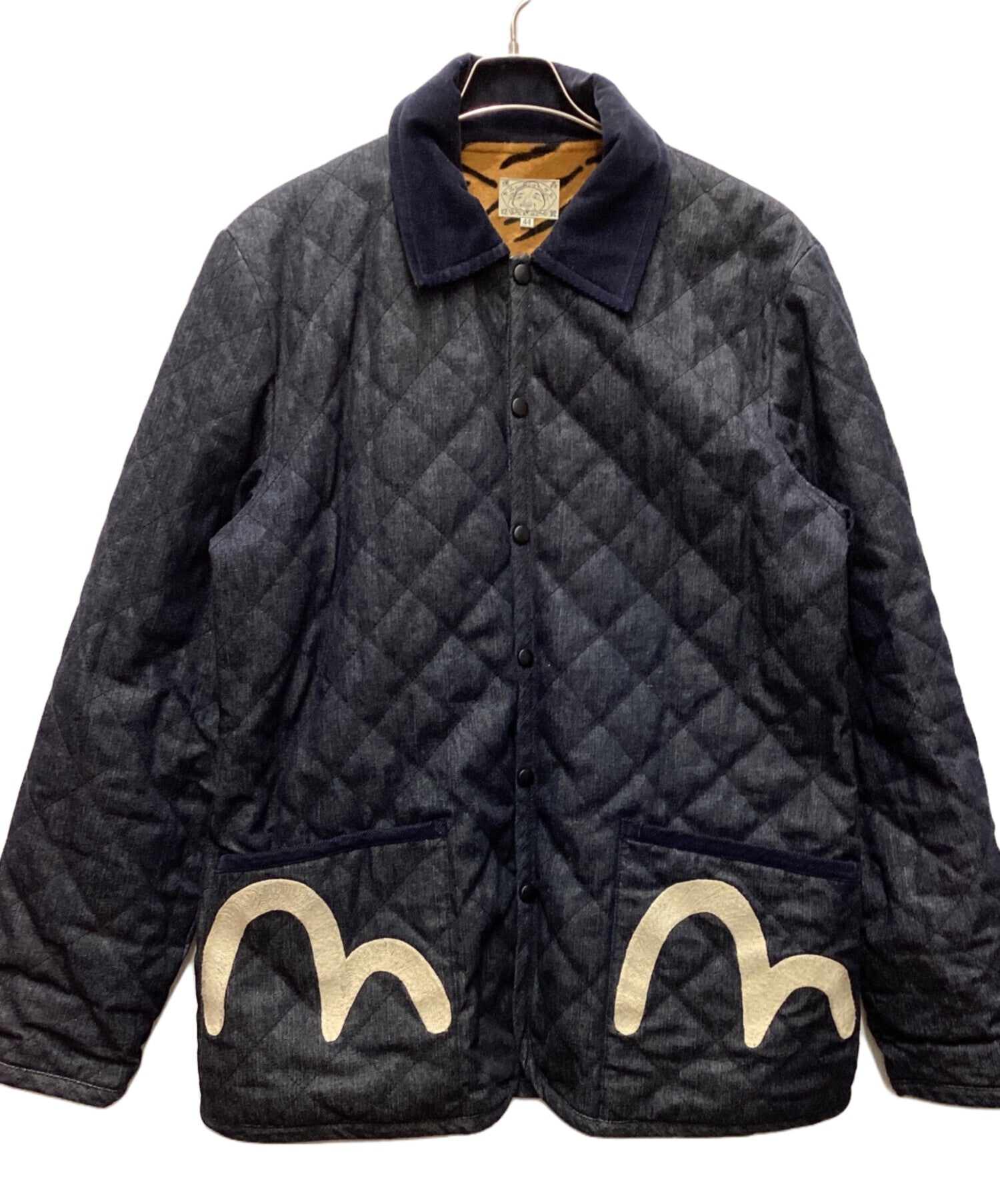 [Pre-owned] EVISU Quilted denim jacket – Archive Factory
