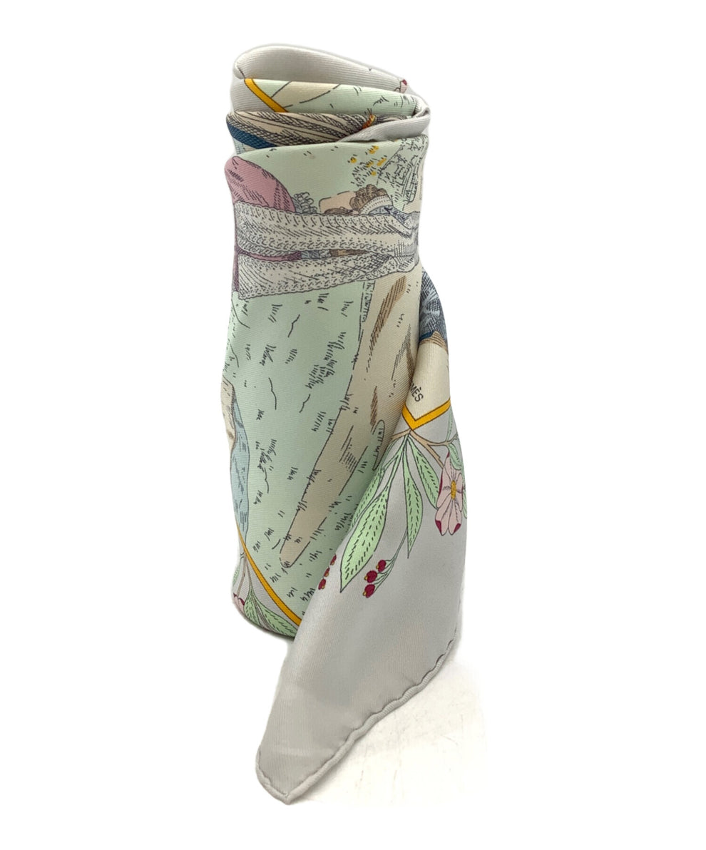 [Pre-owned] HERMES Silk scarf Carré 90, Normandy folk costume – Archive ...