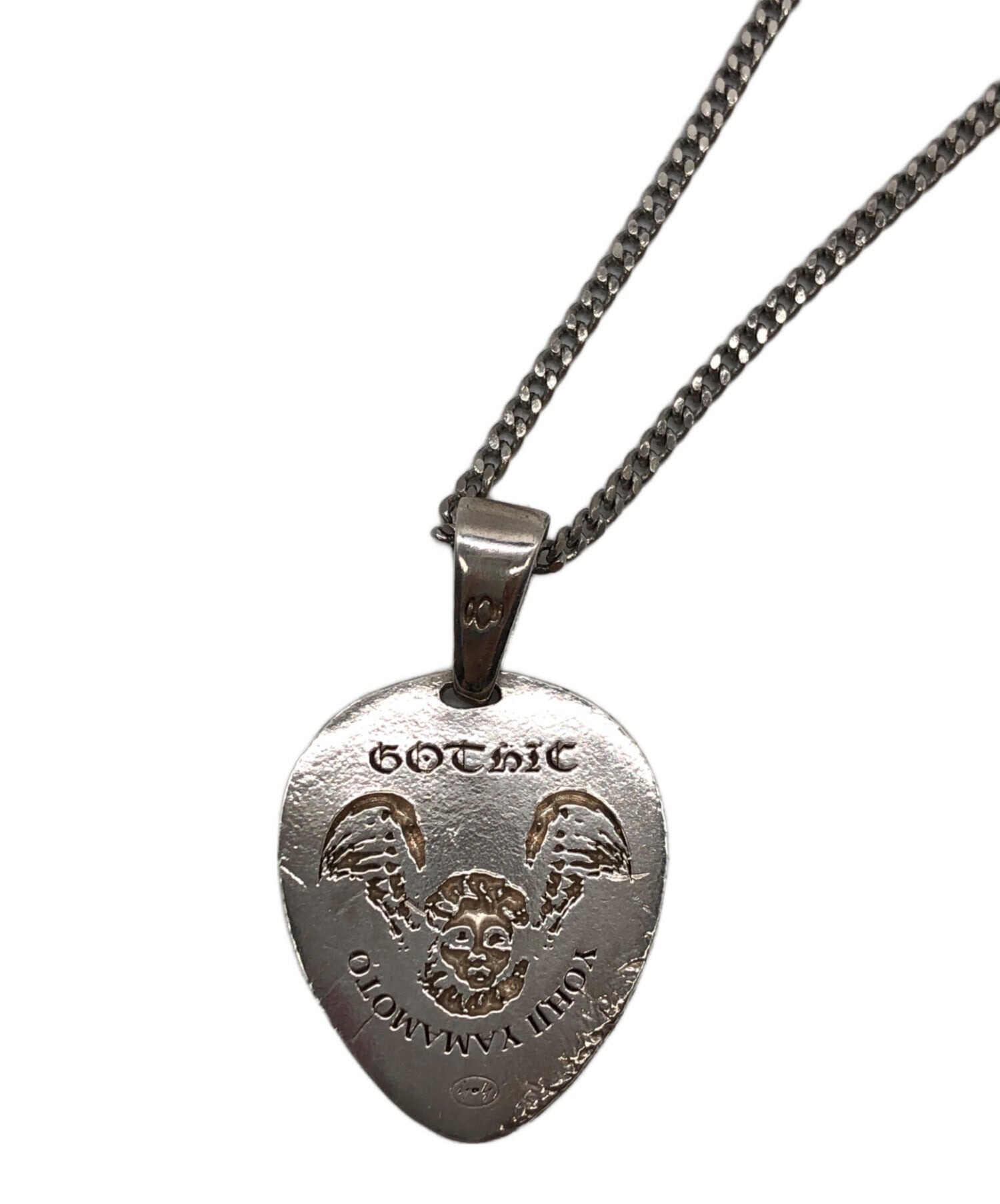 [Pre-owned] GOTHIC YOHJI YAMAMOTO Guitar Pick Angel Necklace – Archive ...