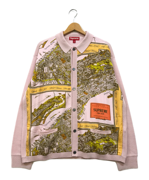 [Pre-owned] SUPREME silk map cardigan silk map cardigan – Archive Factory