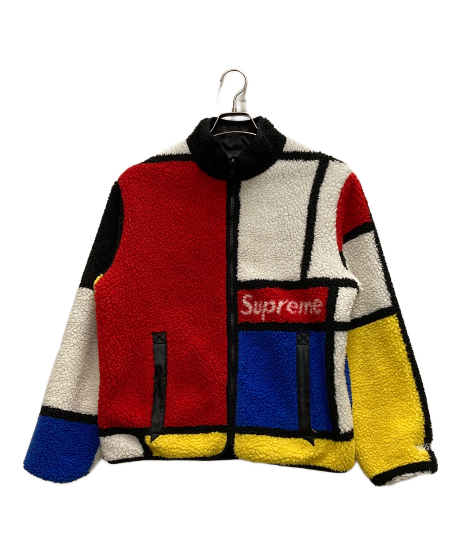 [Pre-owned] SUPREME reversible colorblocked fleece jacket – Archive Factory