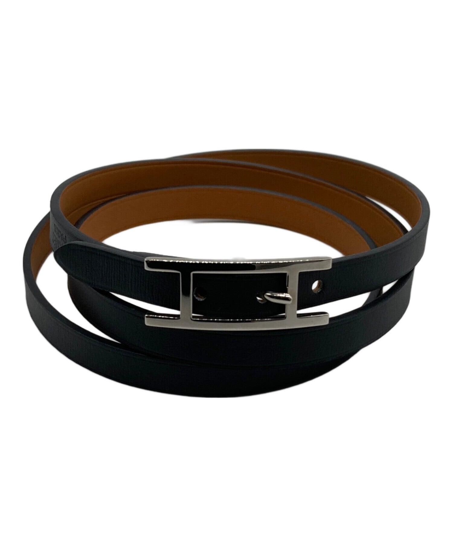 [Pre-owned] HERMES API leather bracelet – Archive Factory