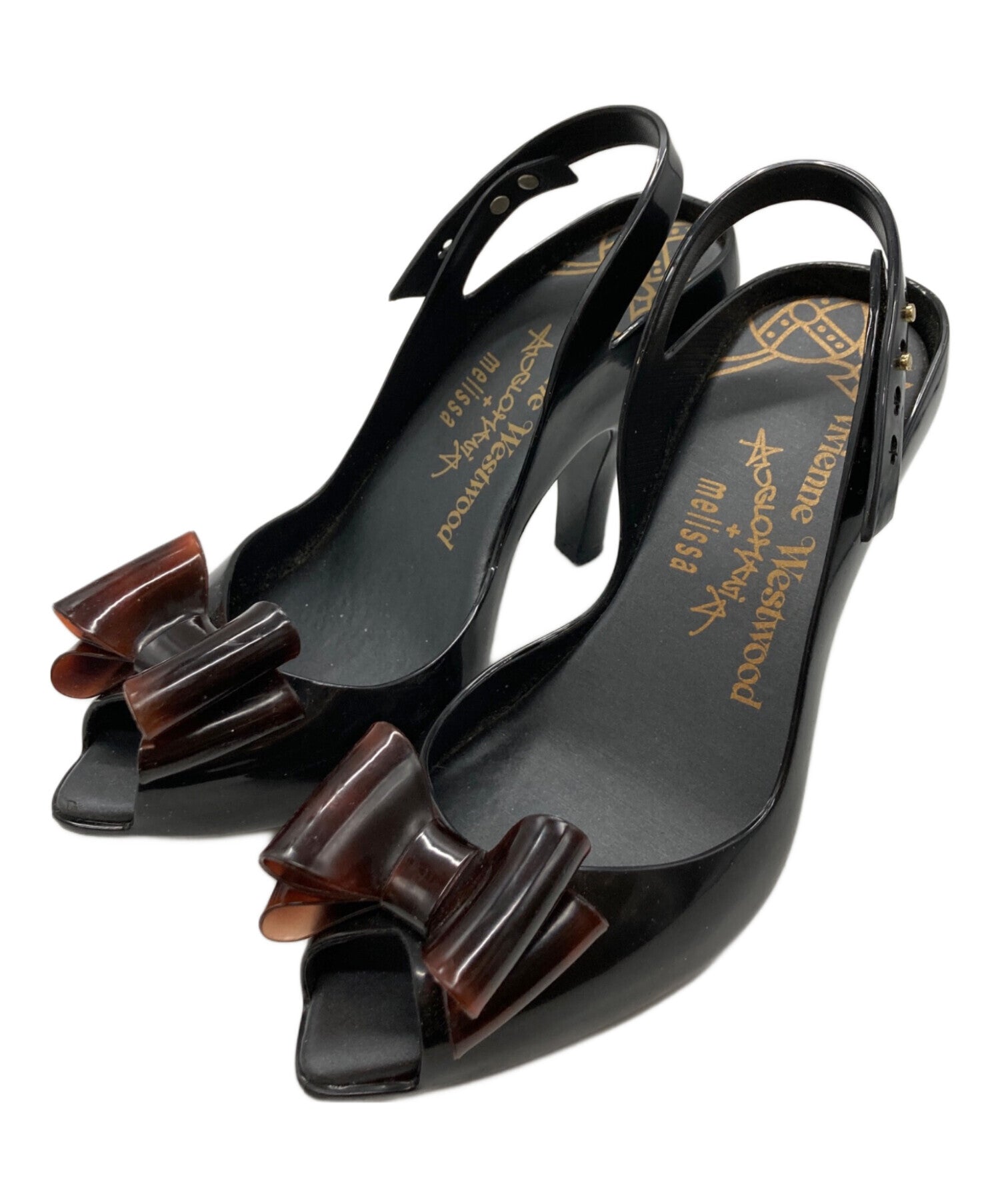 [Pre-owned] VIVIENNE WESTWOOD ANGLOMANIA+melissa Rubber Heel Pumps / V ...