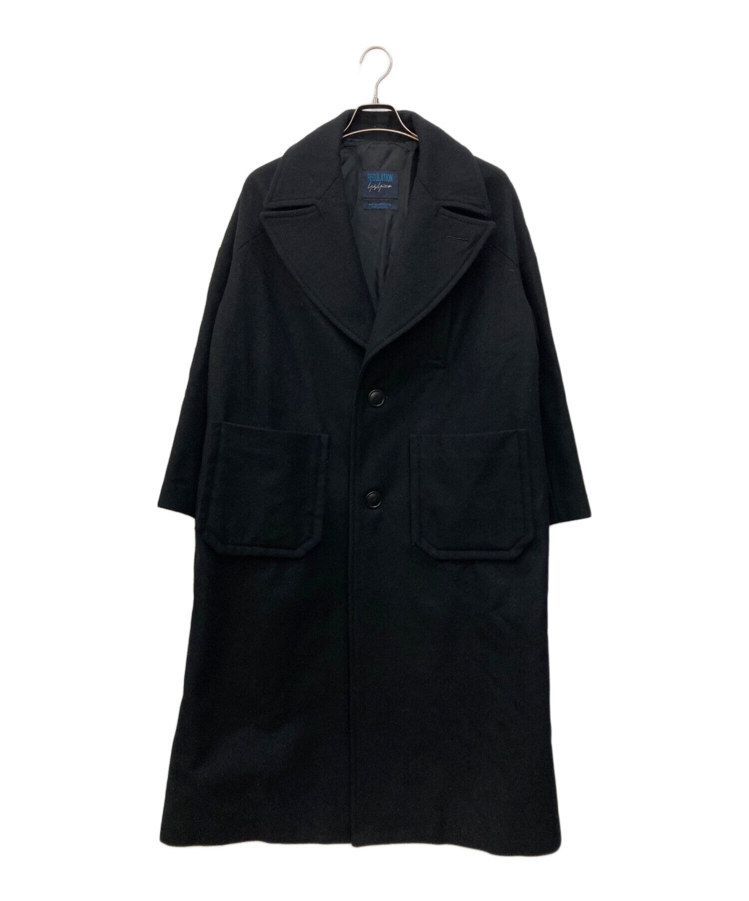 [Pre-owned] REGULATION Yohji Yamamoto Wool nylon coat FJ-C51-101 ...