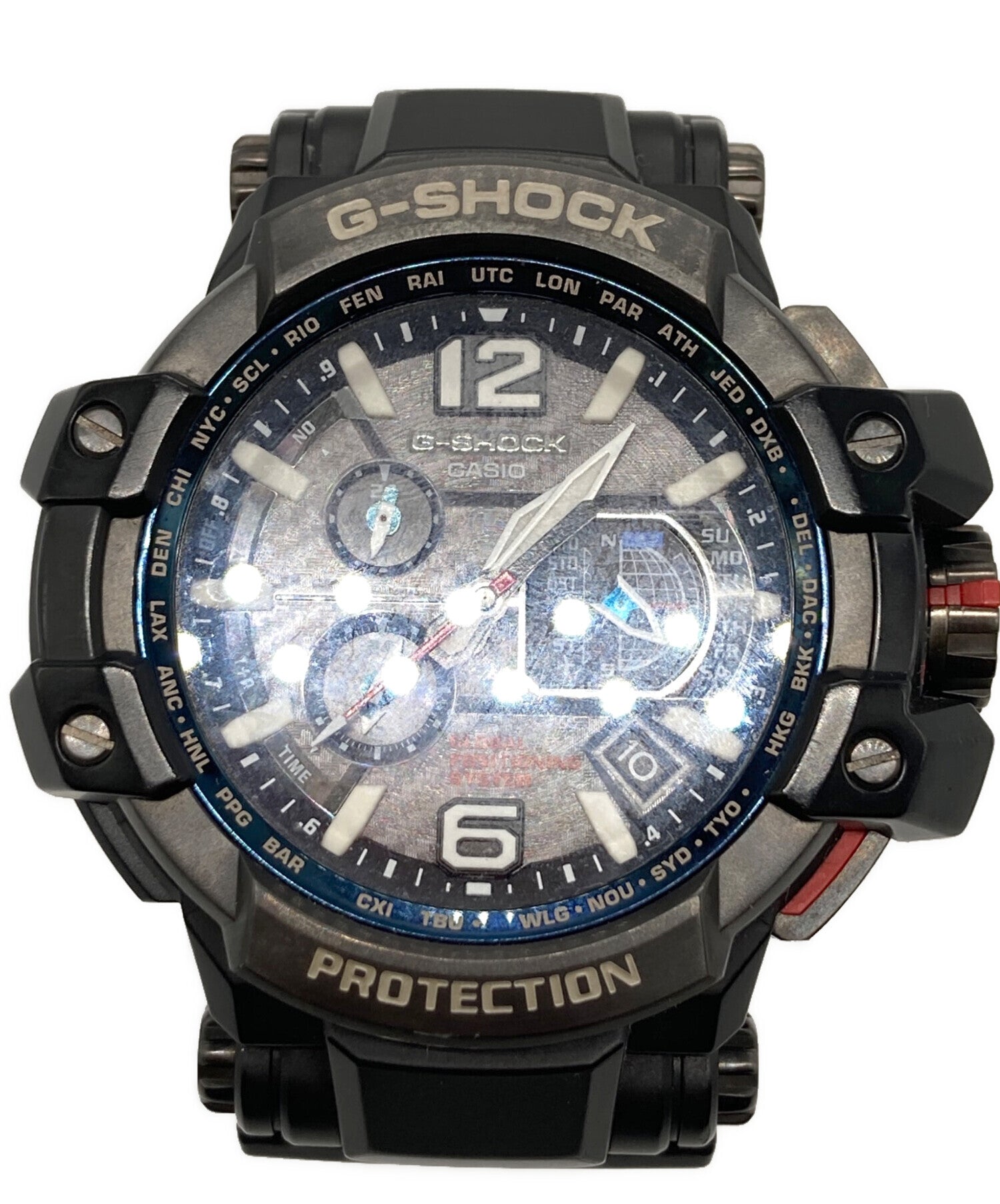 [Pre-owned] G-SHOCK Wristwatch / MASTER OF G - AIR GPW-1000-1AF ...