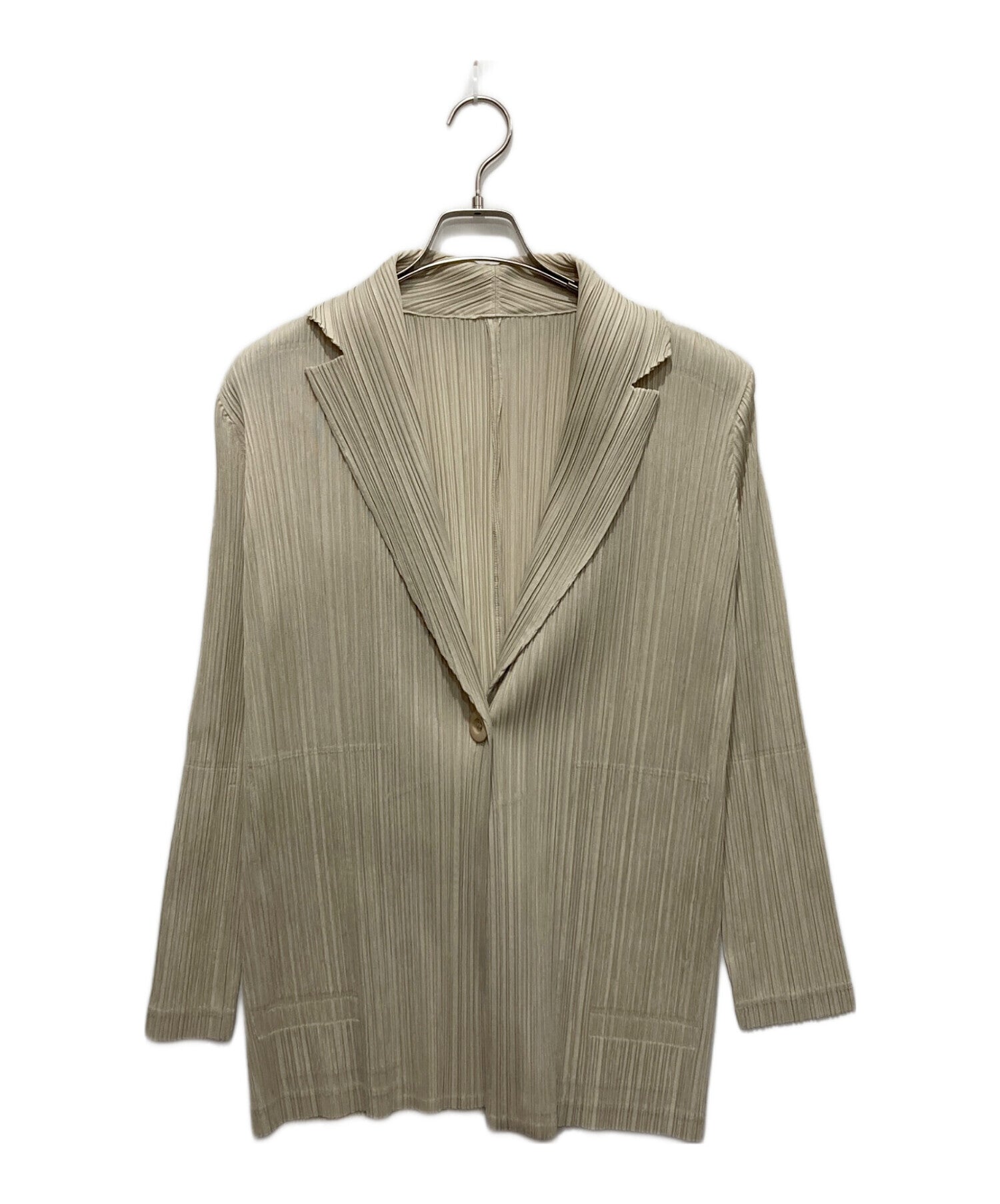 [Pre-owned] PLEATS PLEASE Pleated Tailored Jacket PP51-JA451 – Archive ...