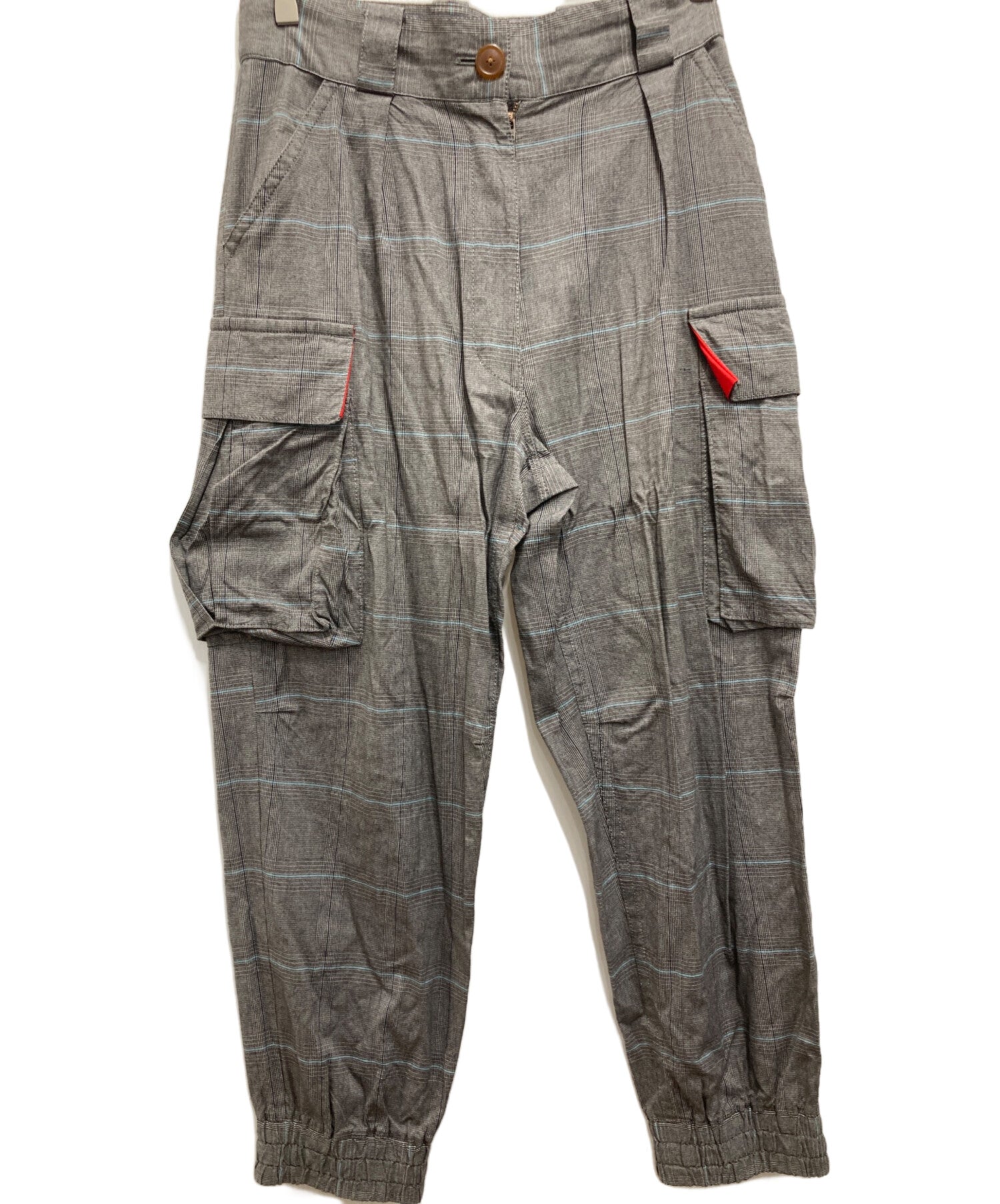 [Pre-owned] Vivienne Westwood RED LABEL Glen Check Cargo Pants 16-12-7 ...