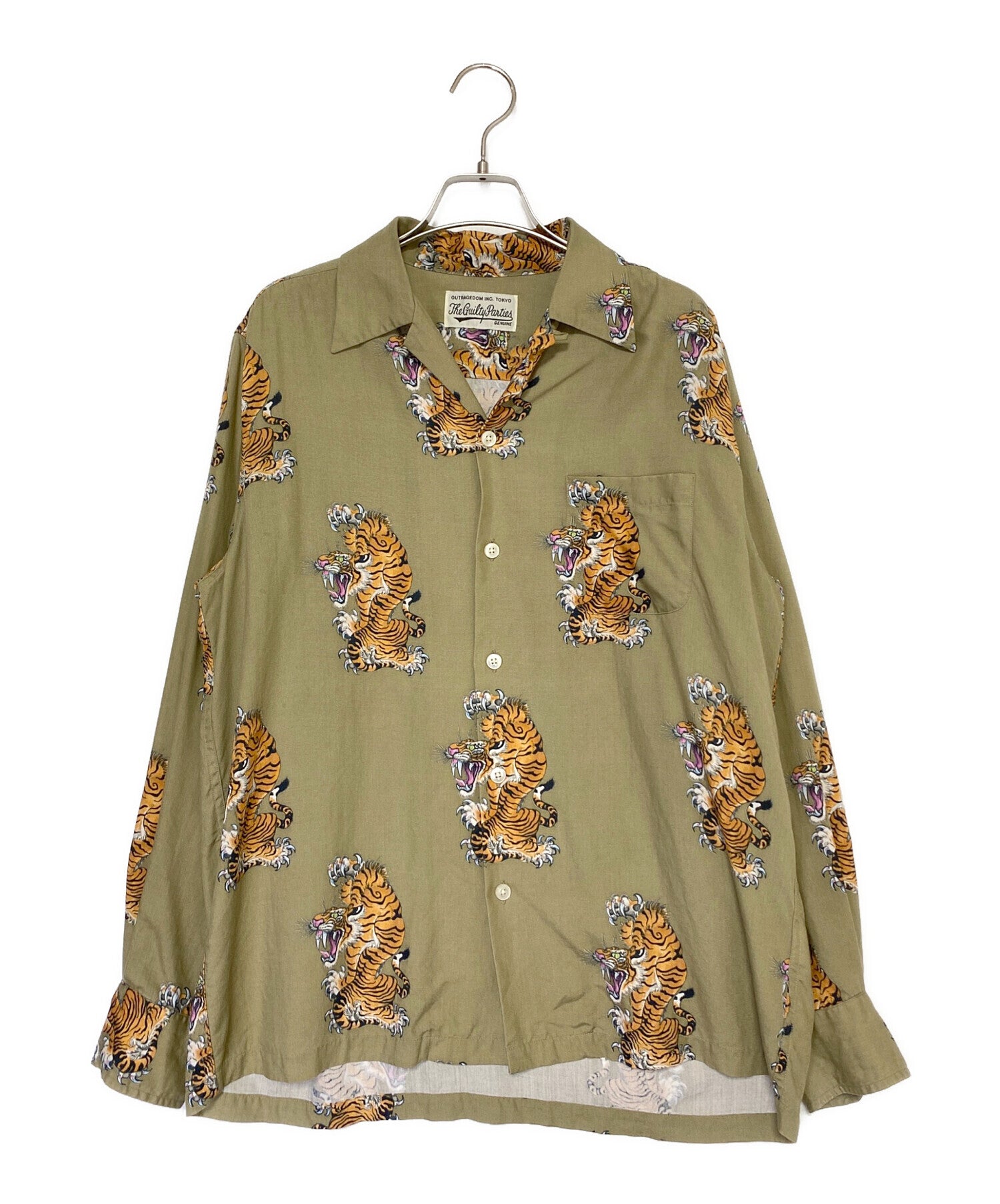 [Pre-owned] WACKO MARIA Tiger print shirt – Archive Factory