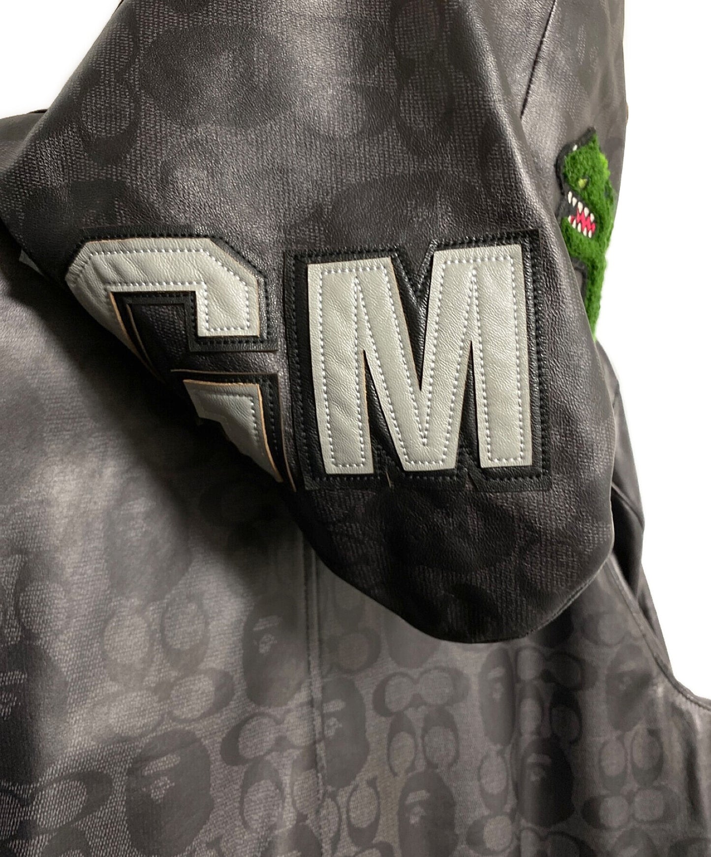 COACH Ape Godzilla Leather Parka 001hjg231903x | Archive Factory