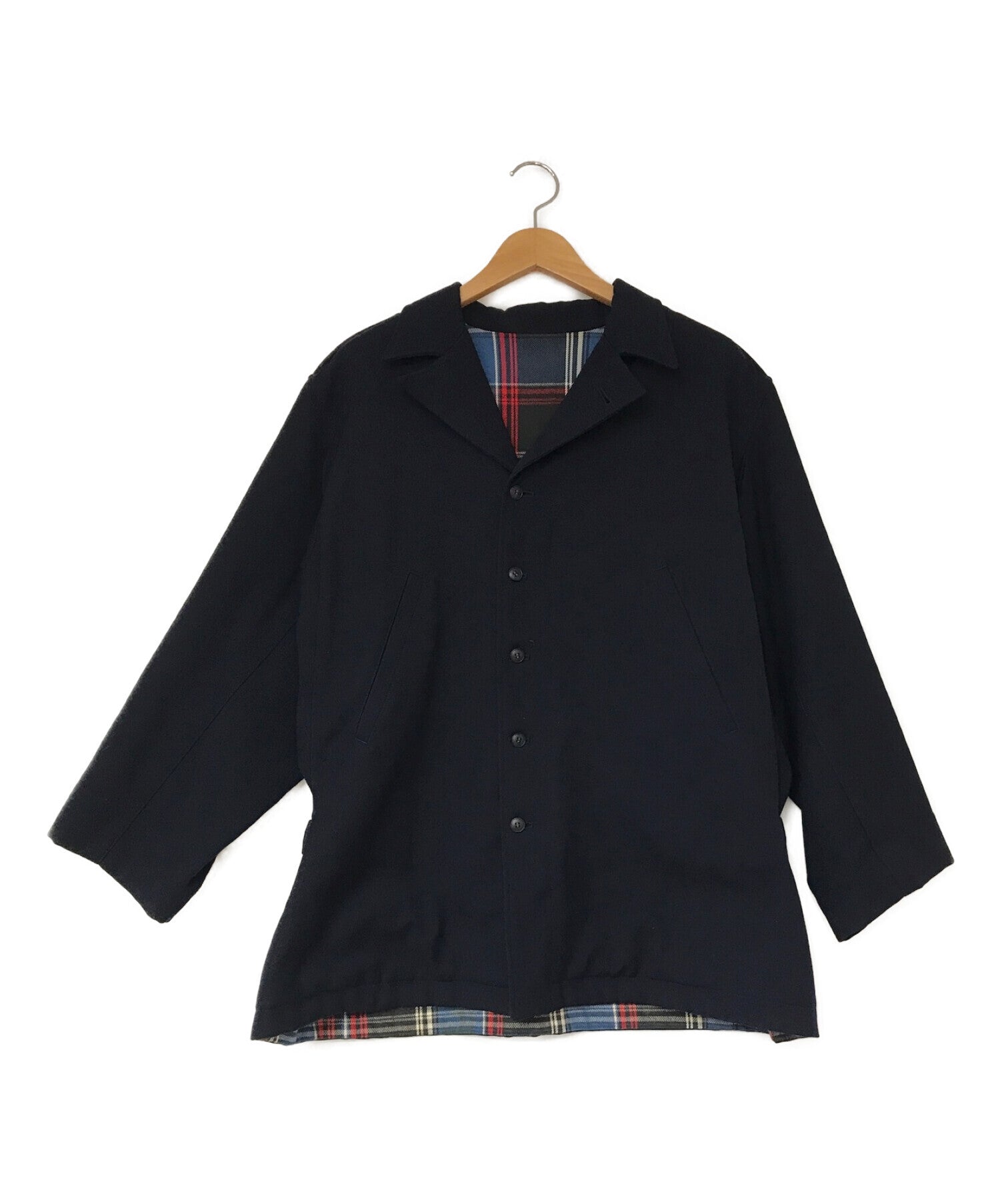 แจ็คเก็ตผ้าขนสัตว์ขนสัตว์ 80S ของ Y – Archive Factory