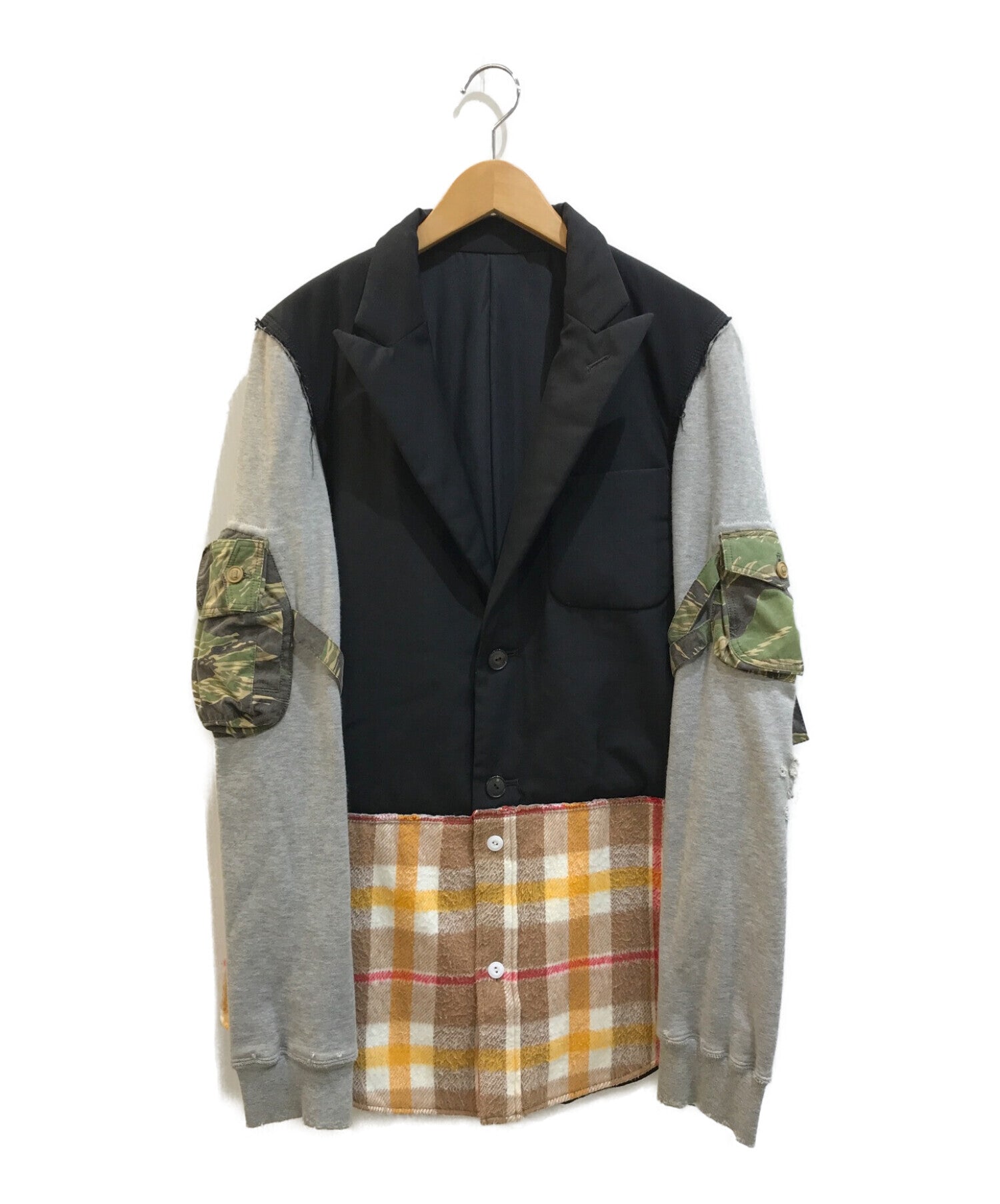 NUMBER (N)INE [OLD] Patchwork Collage Jacket / Docking Jacket