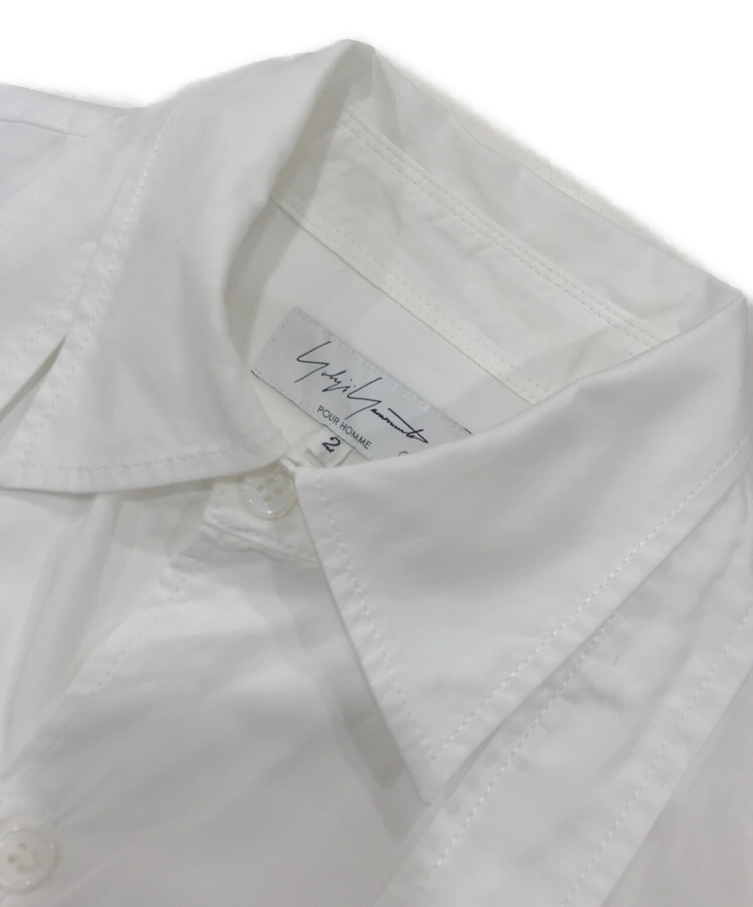 Pre-owned] Yohji Yamamoto pour homme COTTON BROAD CHAIN STITCH