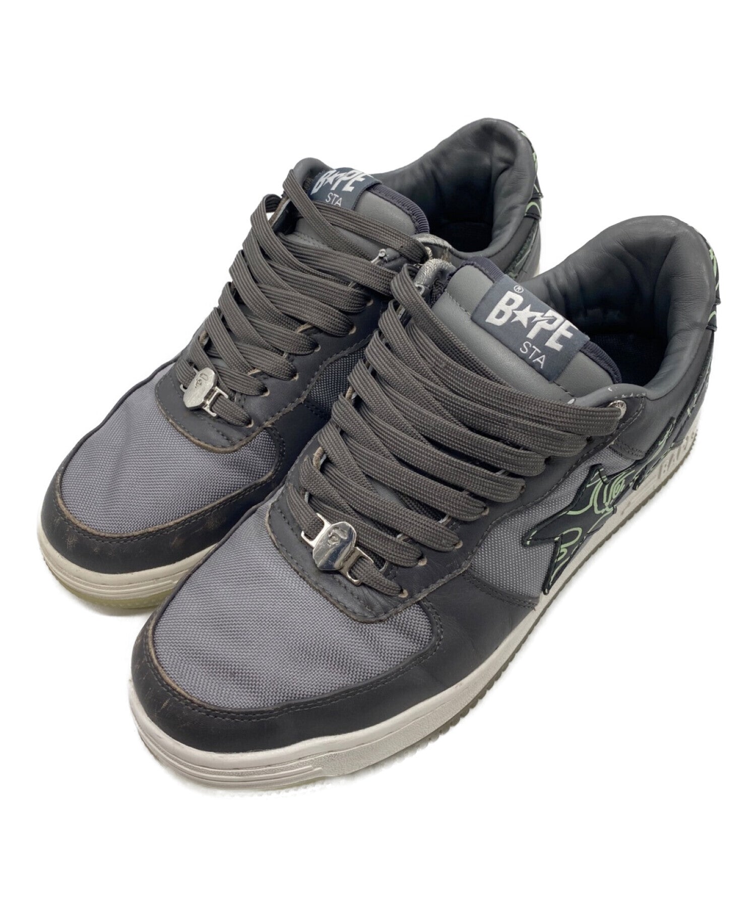 [Pre-owned] A BATHING APE TEXT GREY BAPE STA 0ZXSHM91X0071 – Archive ...
