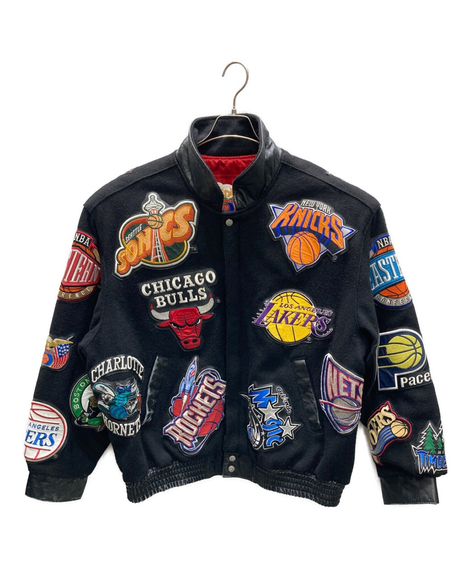 JEFF HAMILTON Team Logo Wappen Varsity Jacket | Archive Factory